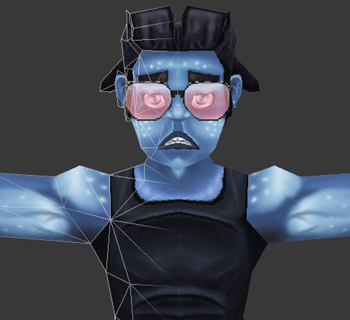 alien blue character max