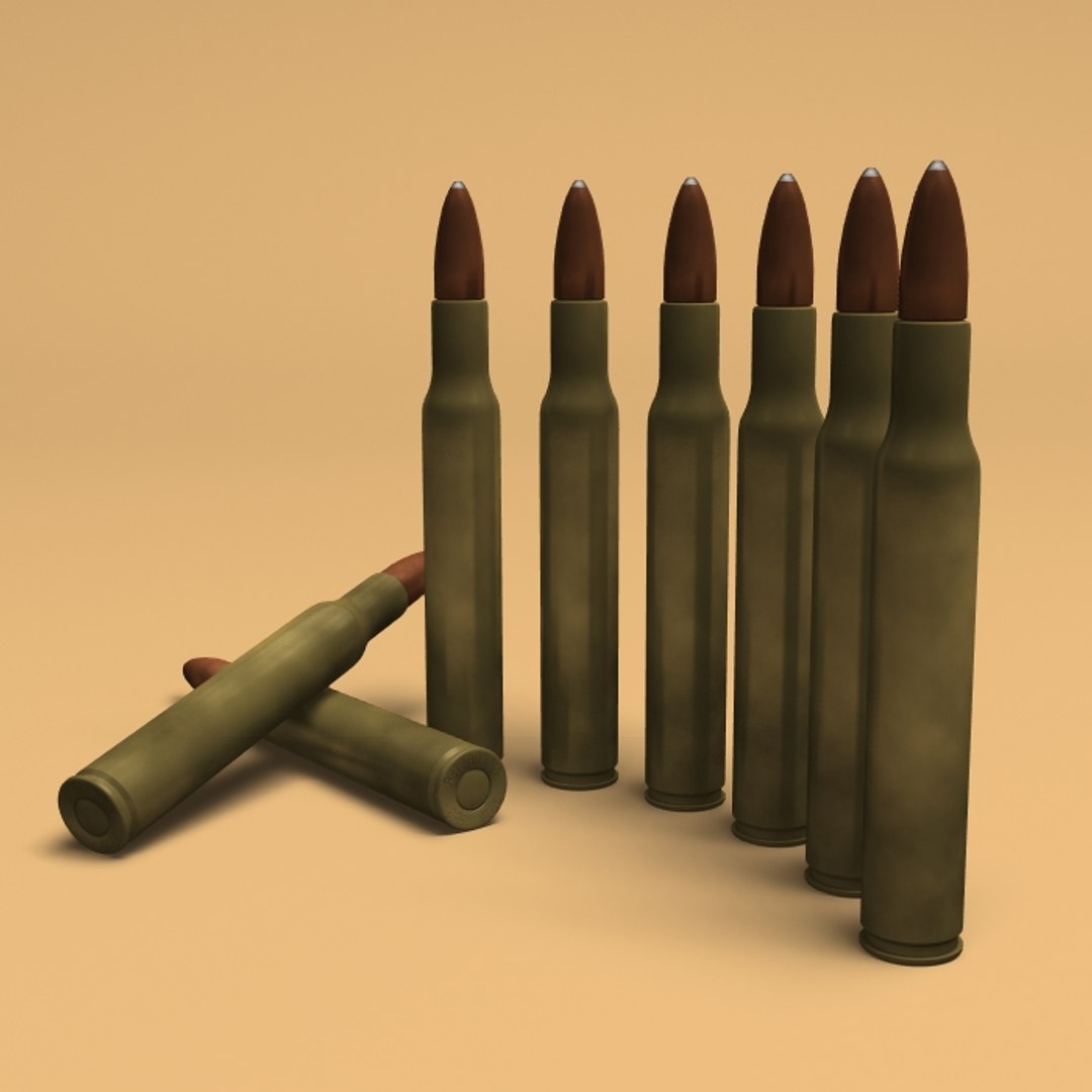 30-60 Bullet 3d Model