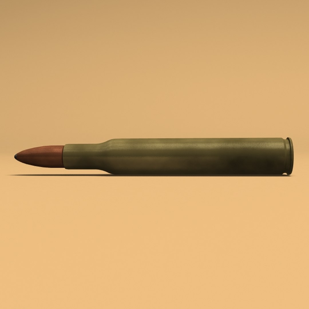 30-60 Bullet 3d Model
