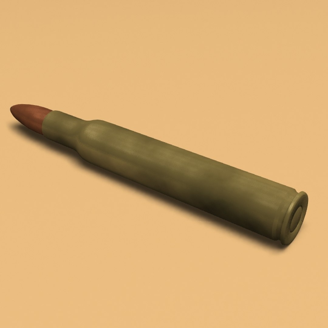 30-60 Bullet 3d Model