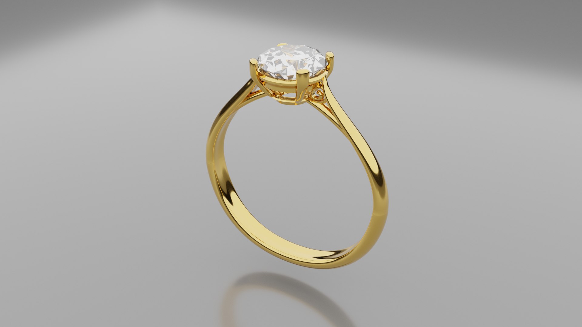 3D women ring model - TurboSquid 2019916