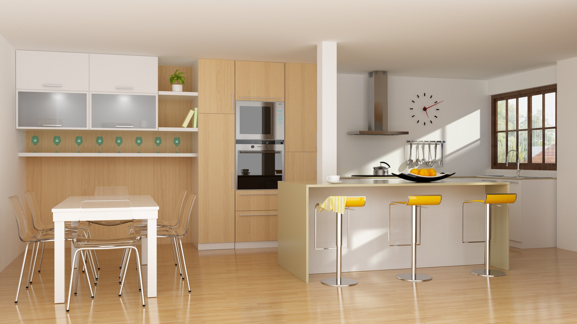 3ds Modern Kitchen