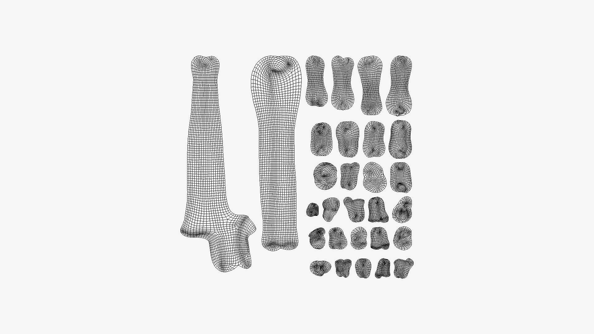 HND-020 Rigged Hand 3D - TurboSquid 2107519