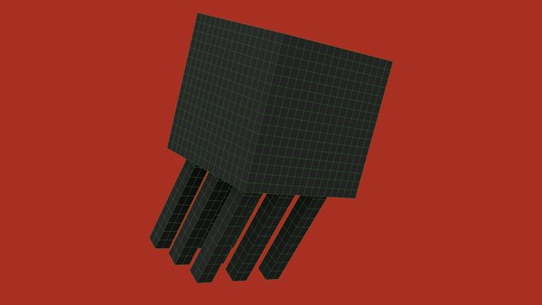 Minecraft Ghast 3D model - TurboSquid 1843198