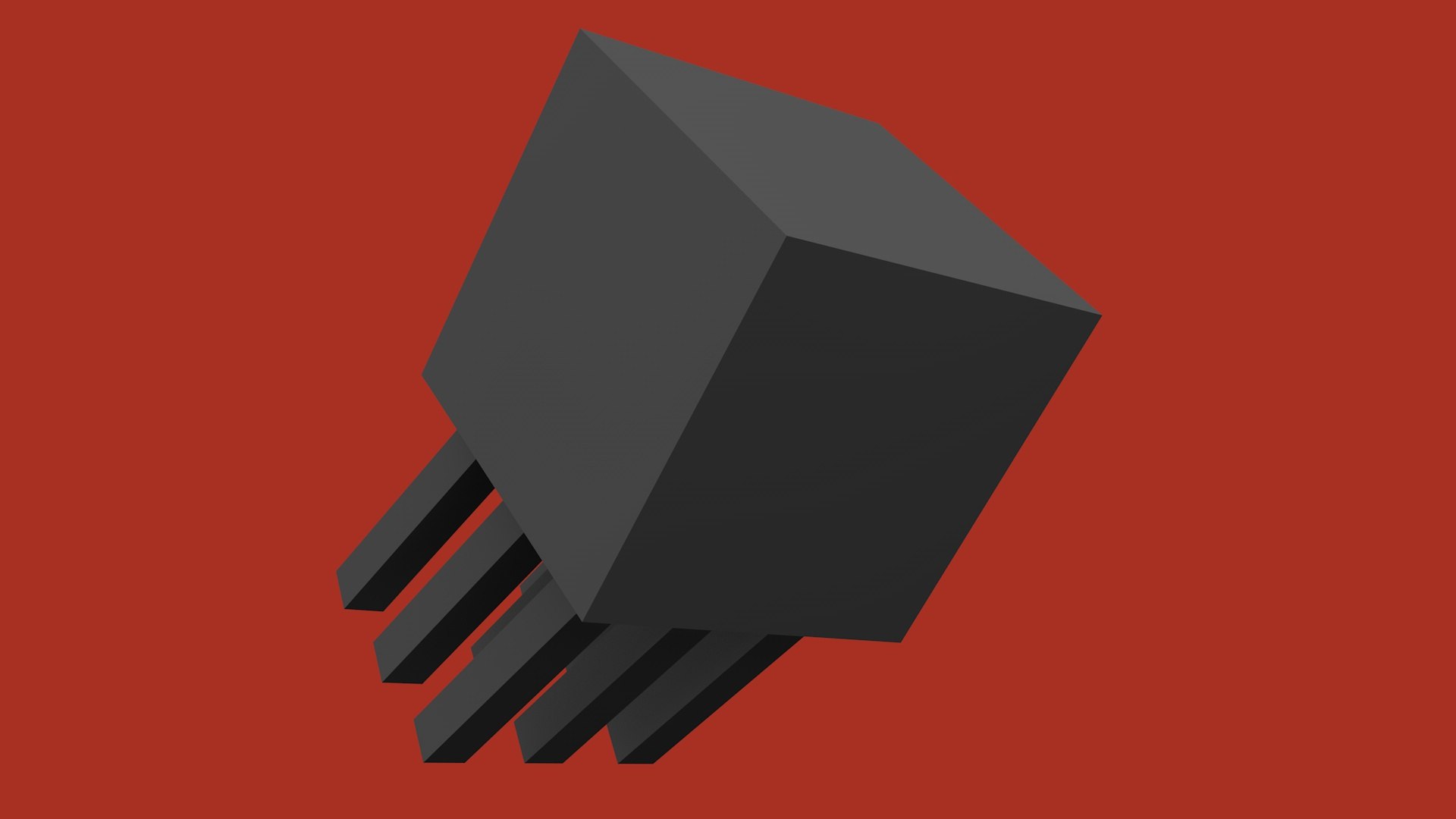 Minecraft Ghast 3D Model - TurboSquid 1843198