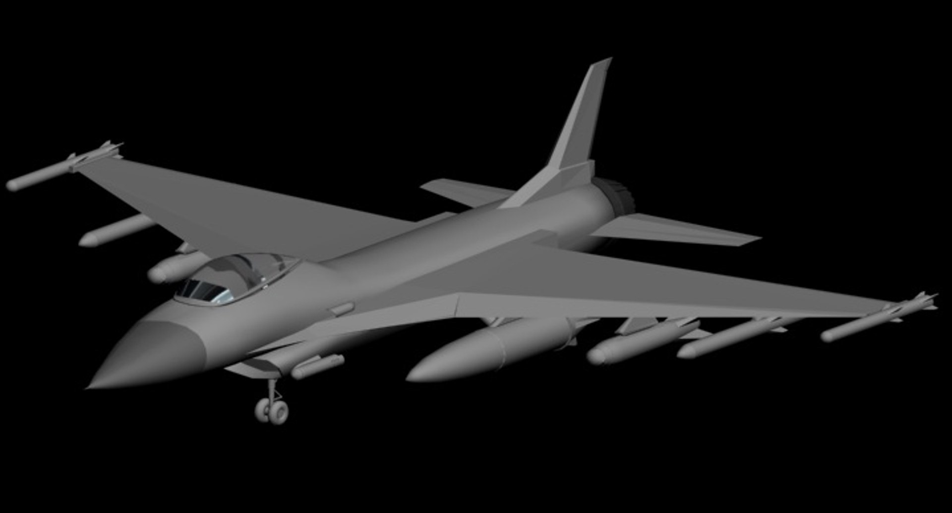 Aircraft Fighter Plane 3d Max