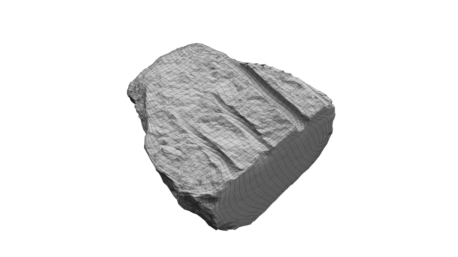 3D Granite Rock - Real-Time 3D Scanned - TurboSquid 1732734