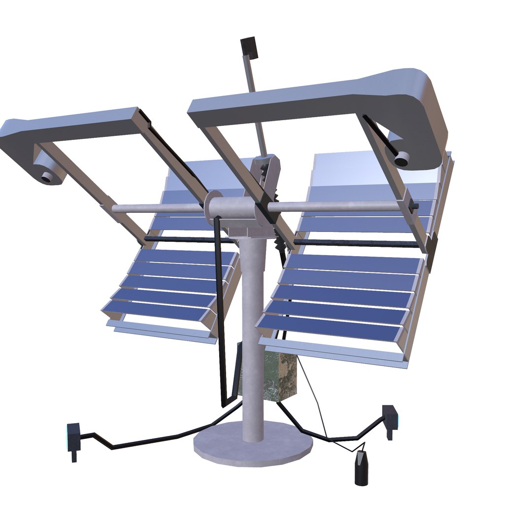 Solar charger panel 3D - TurboSquid 1422741