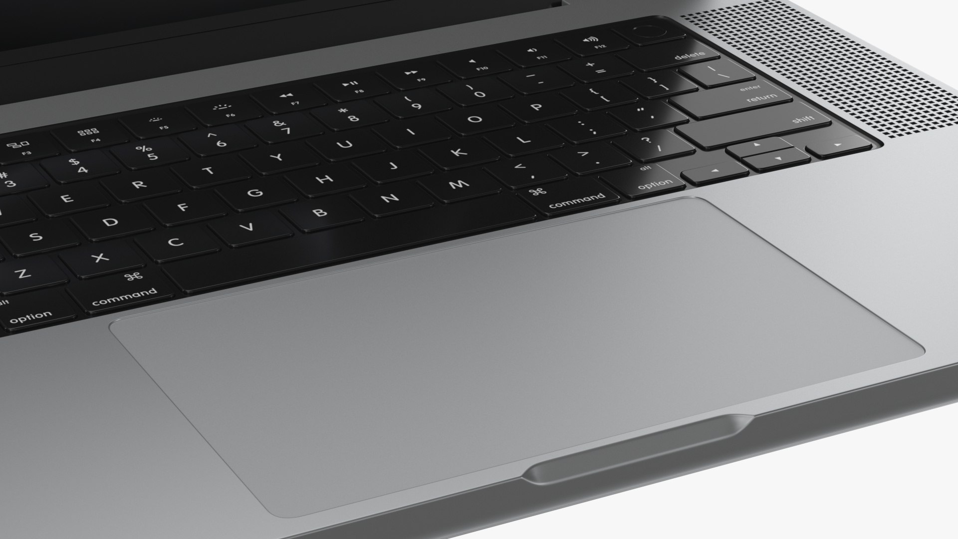 3D Apple MacBook Pro 16-inch M3 Pro Silver - TurboSquid 2149274