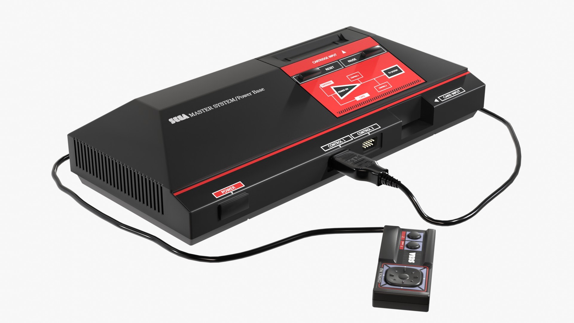 3D Sega Master System - TurboSquid 2100170