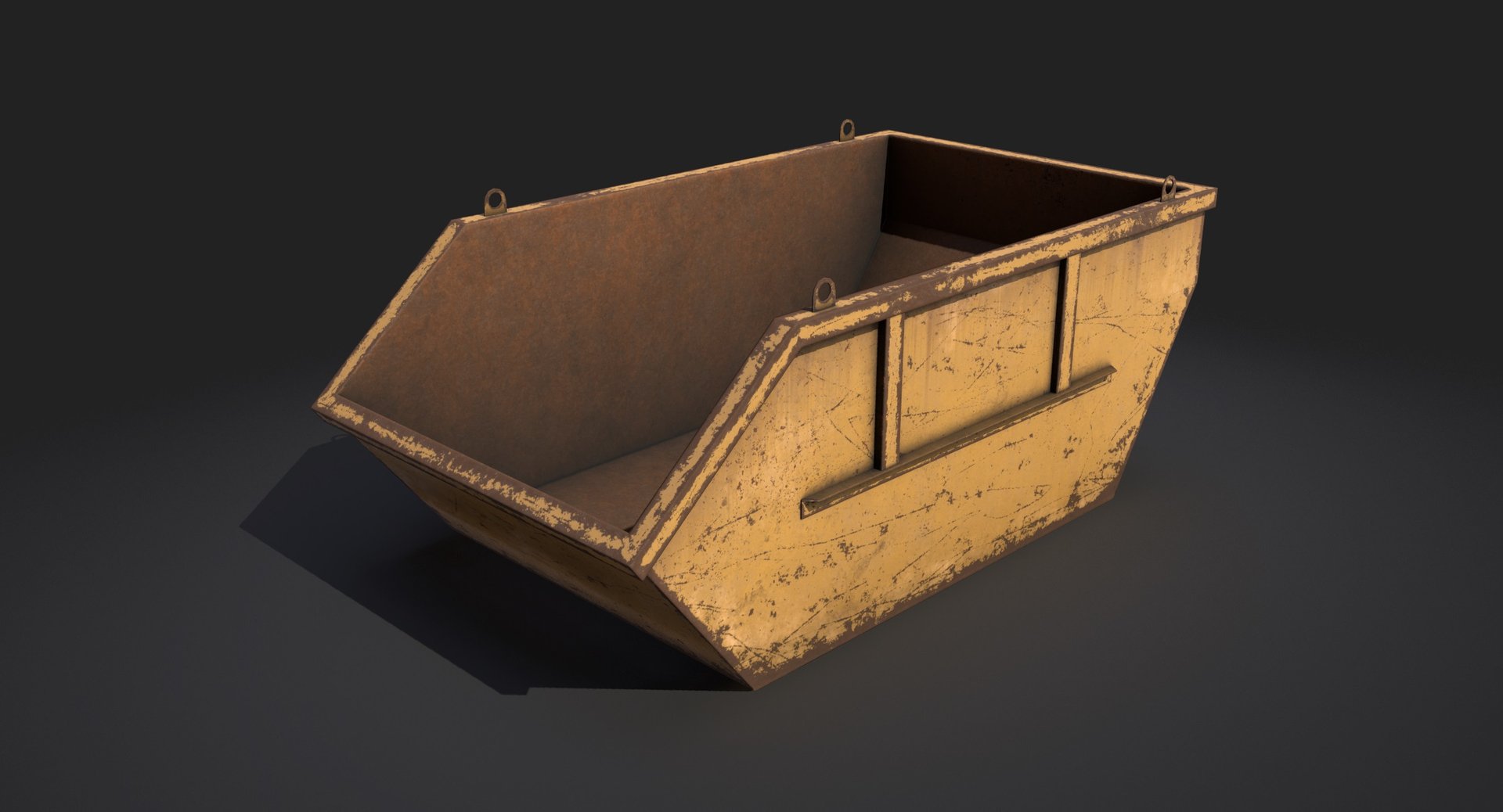 Trash Container Skip 3D Model - TurboSquid 1435773