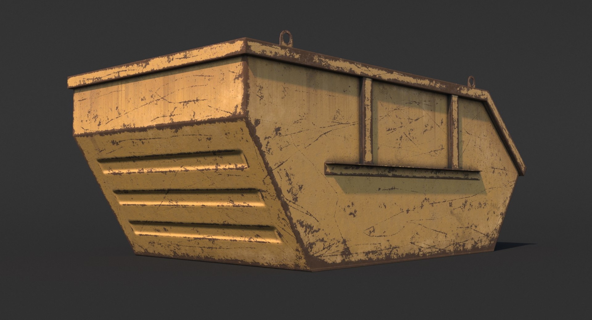 Trash Container Skip 3D Model - TurboSquid 1435773