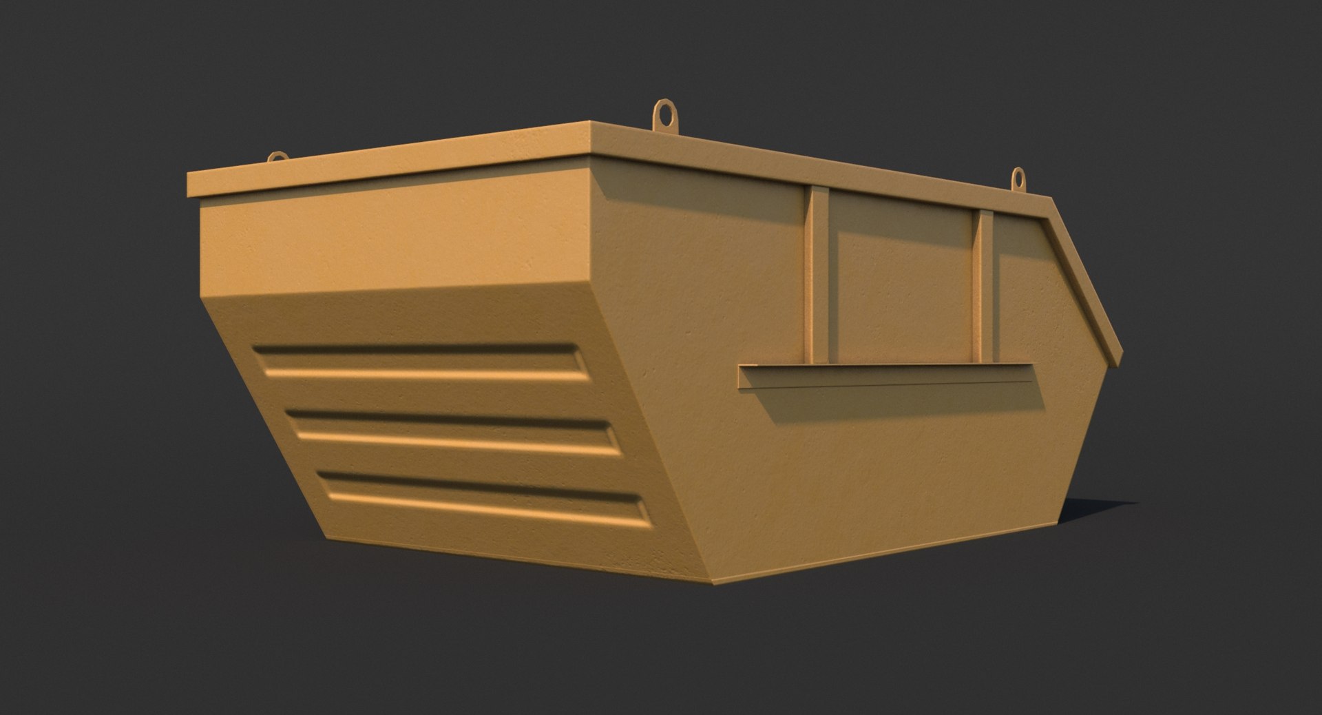 Trash Container Skip 3D Model - TurboSquid 1435773