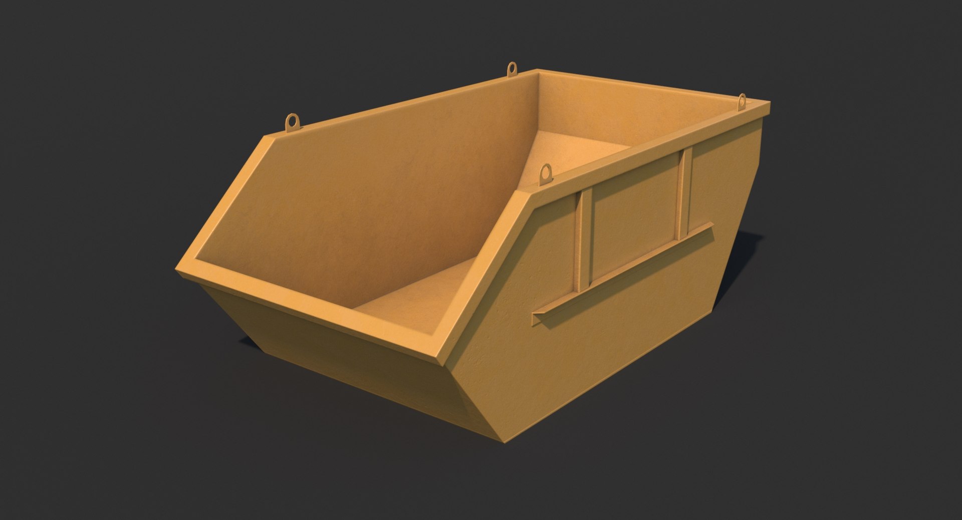Trash Container Skip 3D Model - TurboSquid 1435773