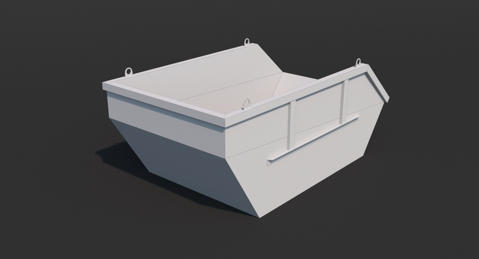 Trash Container Skip 3D Model - TurboSquid 1435773