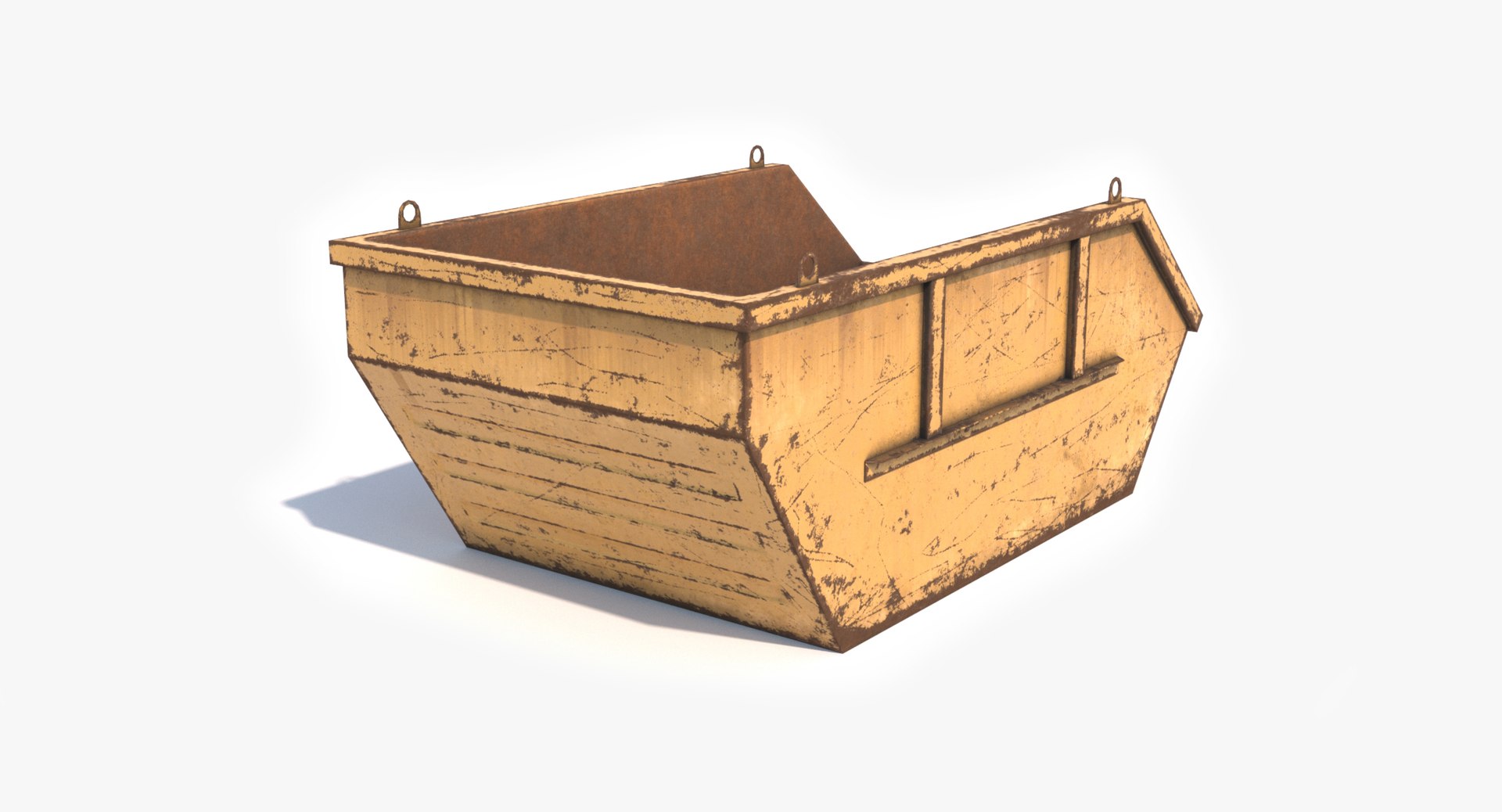 Trash Container Skip 3D Model - TurboSquid 1435773
