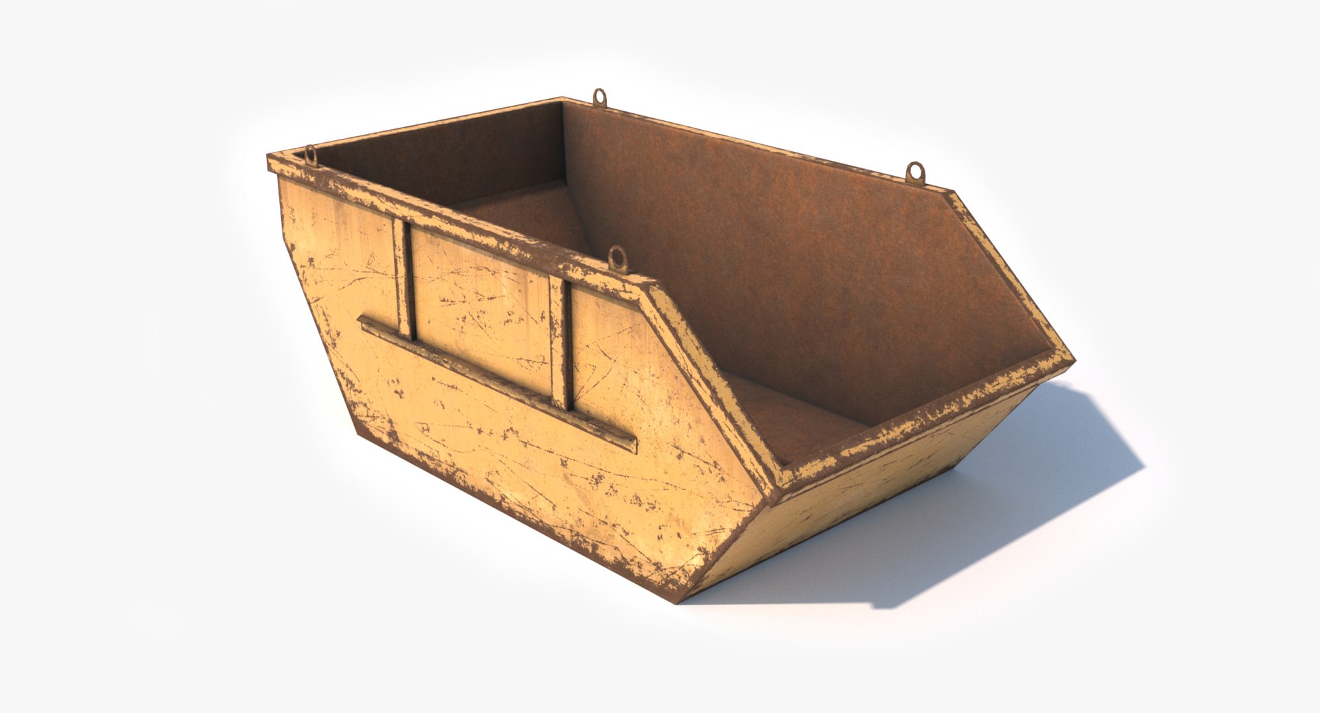Trash Container Skip 3D Model - TurboSquid 1435773