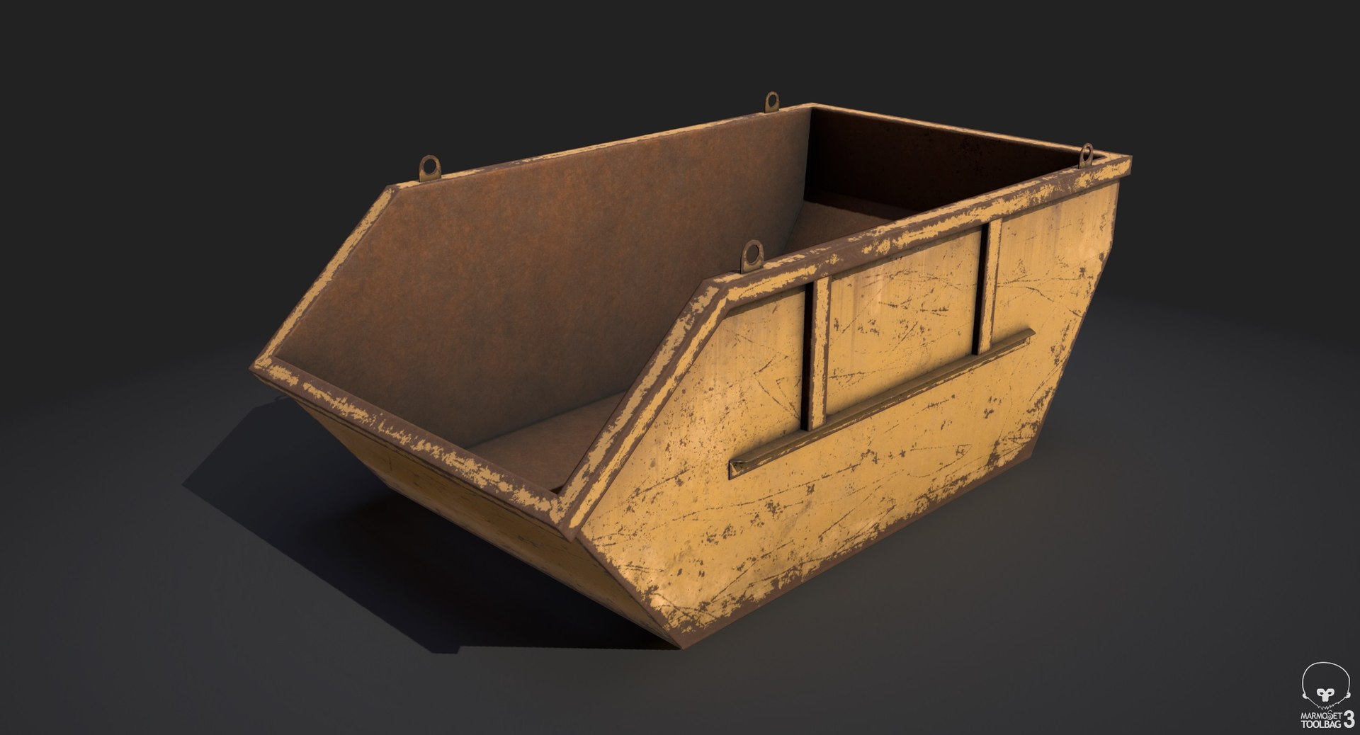 Trash Container Skip 3D Model - TurboSquid 1435773
