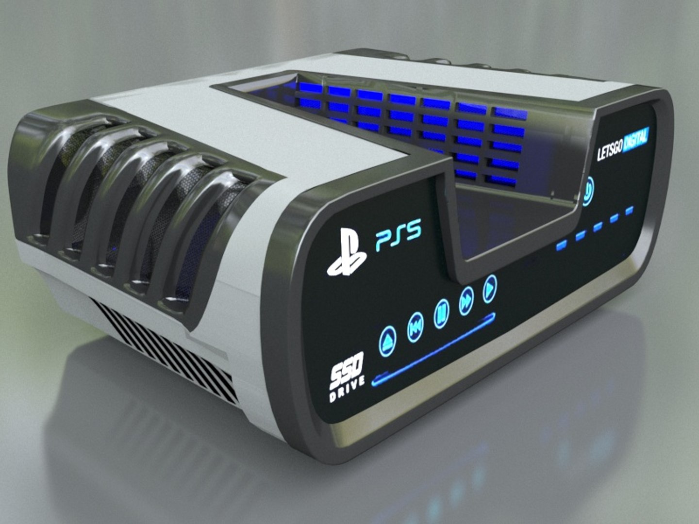 5 Ps5 3D Model - TurboSquid 1459512