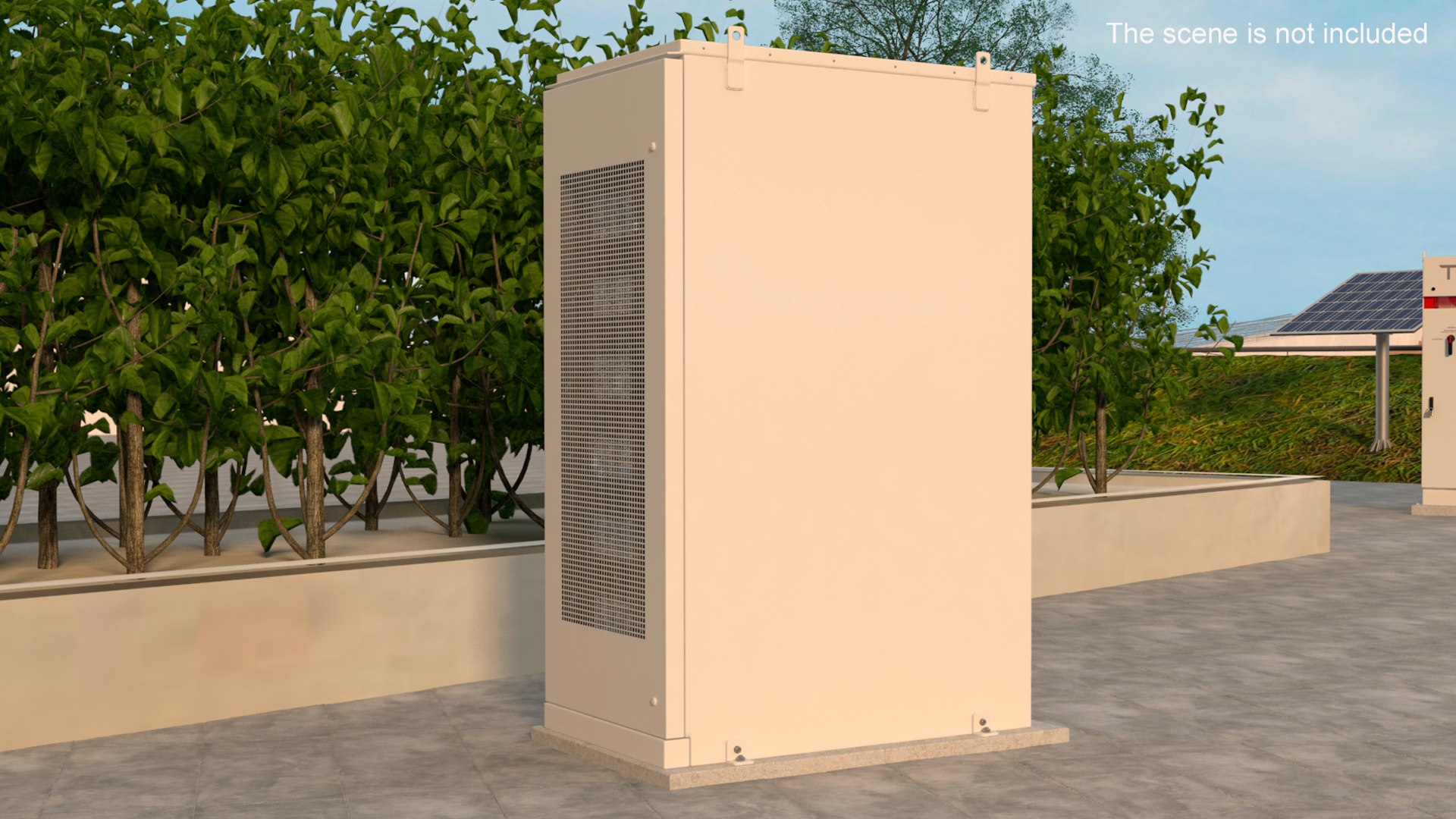 Tesla Commercial Battery Box Powerpack 3D Model - TurboSquid 2154210