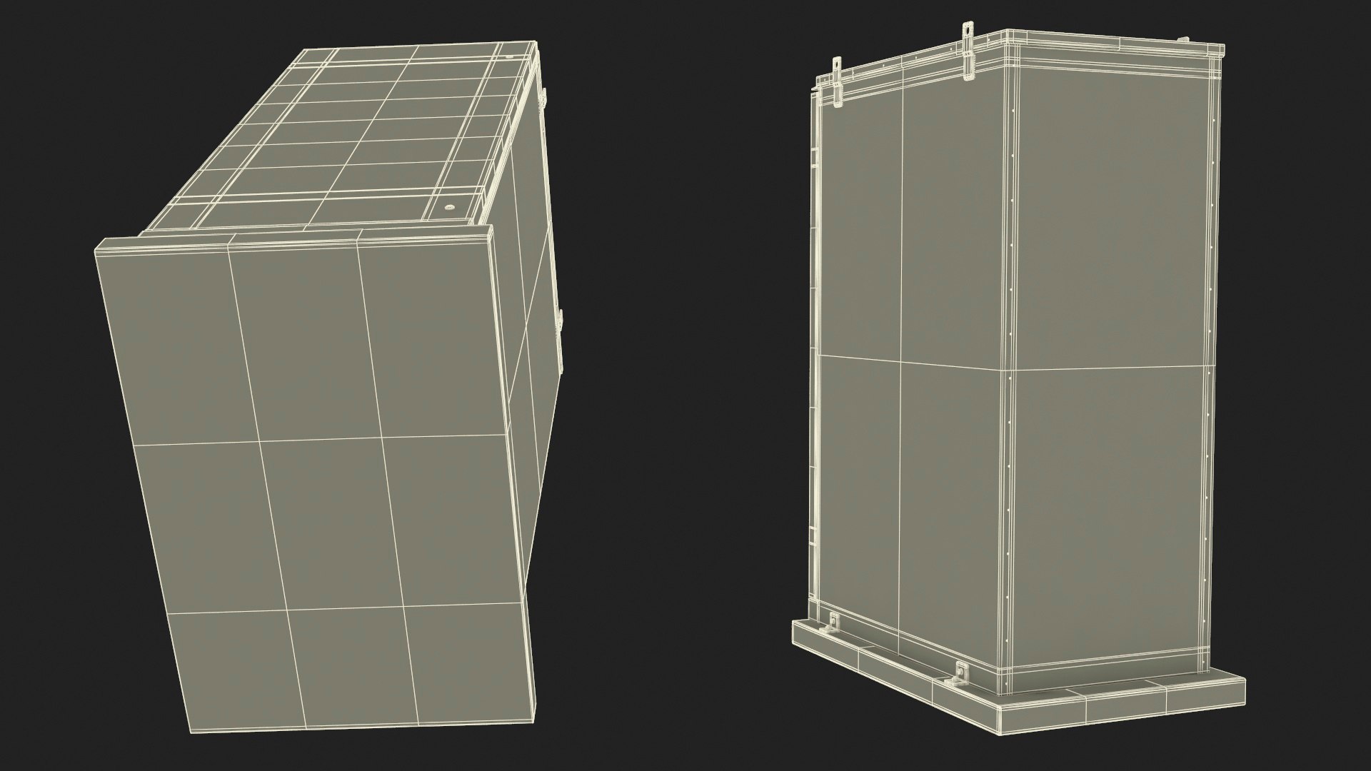 Tesla Commercial Battery Box Powerpack 3D Model - TurboSquid 2154210