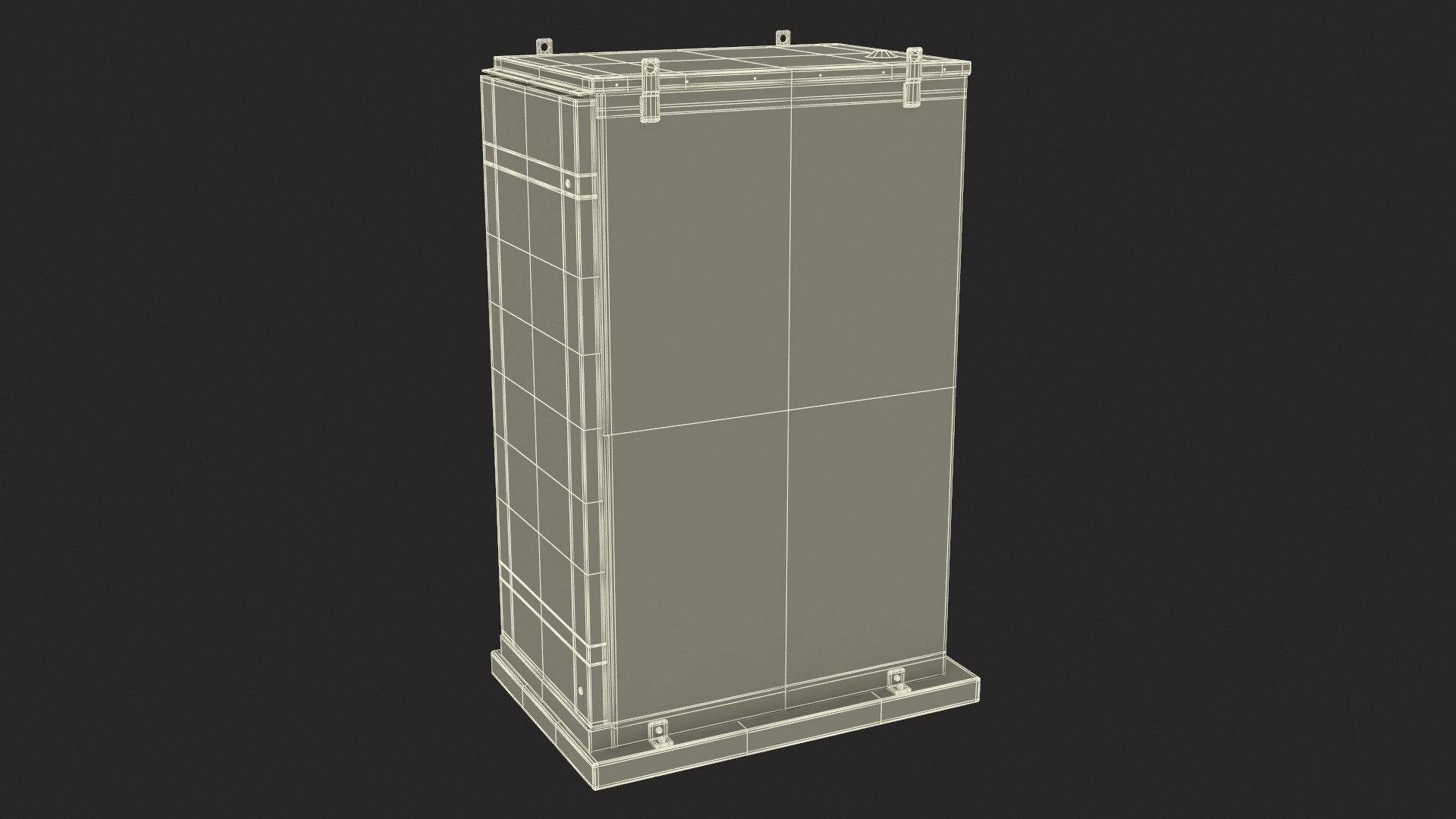 Tesla Commercial Battery Box Powerpack 3D Model - TurboSquid 2154210