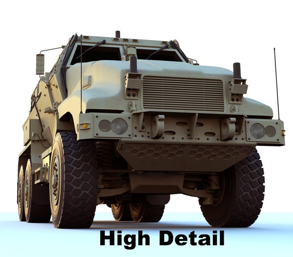 3d military vehicles mrap