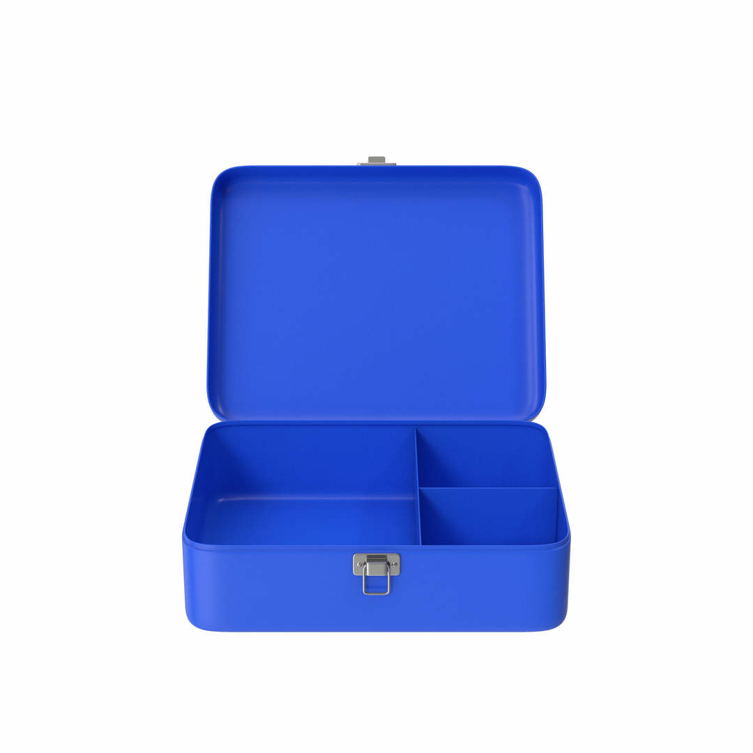 Blue Opened First Aid Box 3D Model - TurboSquid 2190348