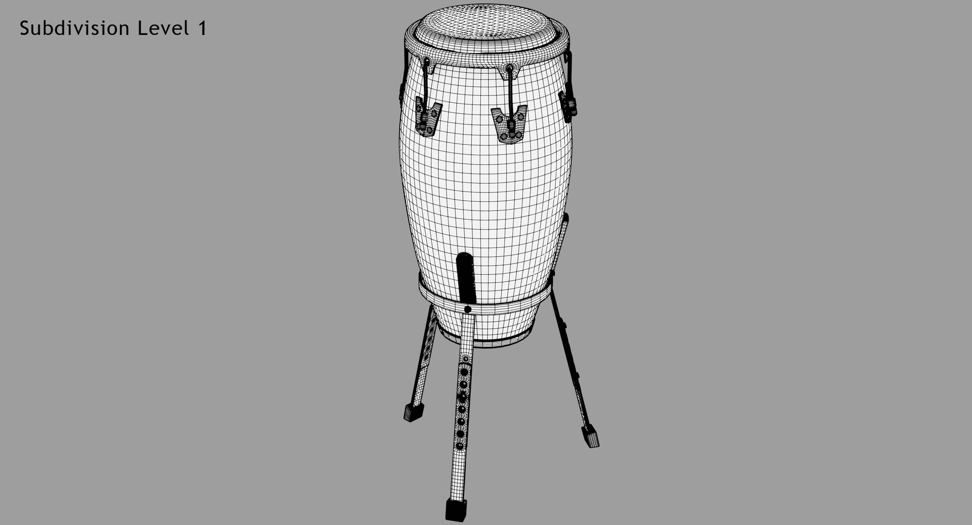 3D Conga Model - TurboSquid 1702225