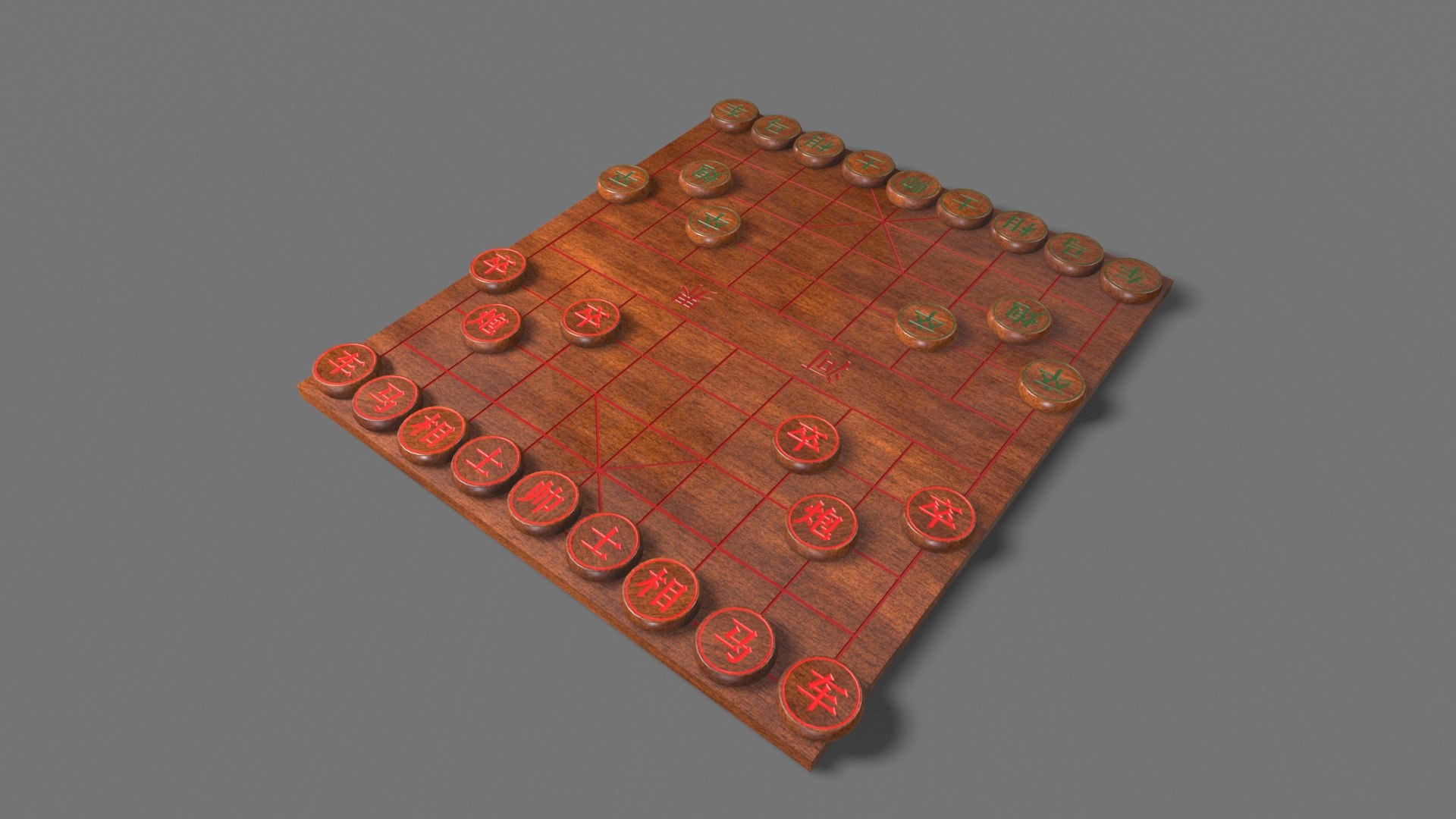 3D Chinese Chess Model - TurboSquid 2350837