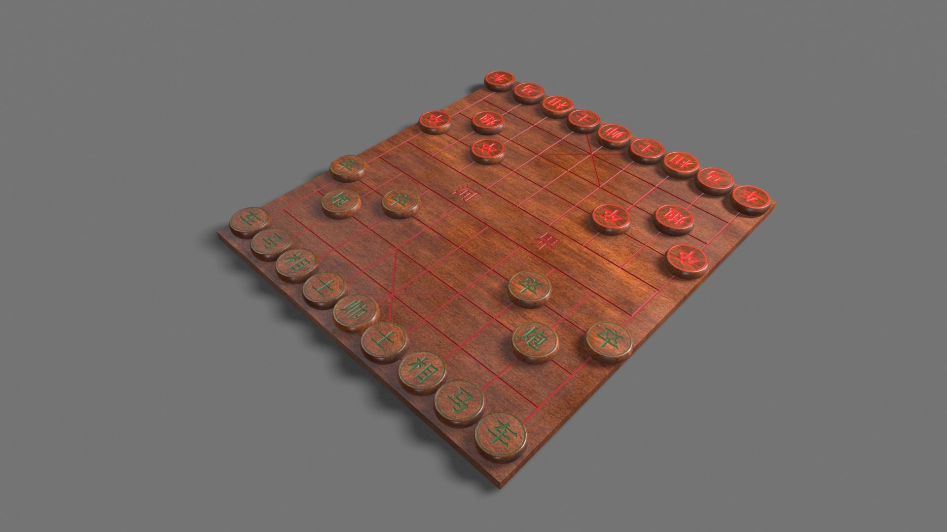 3D Chinese Chess Model - TurboSquid 2350837