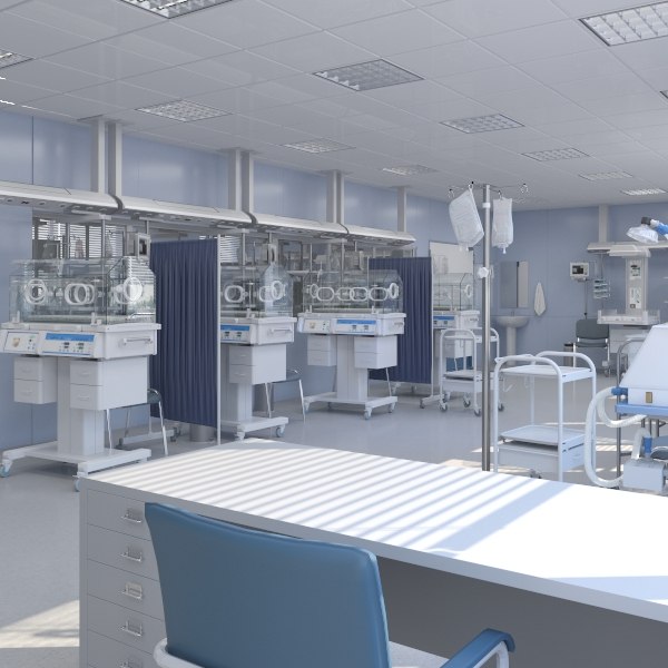 Hospital Room 3D Models for Download | TurboSquid
