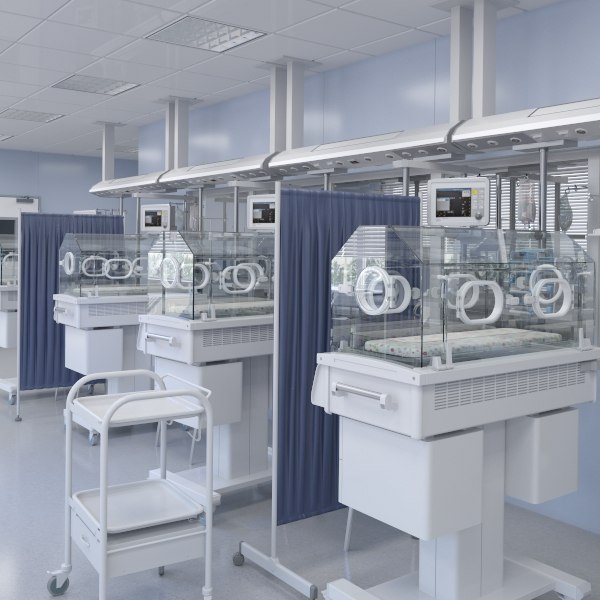 Quarto 1 da enfermaria do hospital Modelo 3D - TurboSquid 1865384
