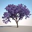 3d Model Jacaranda Tree Forest