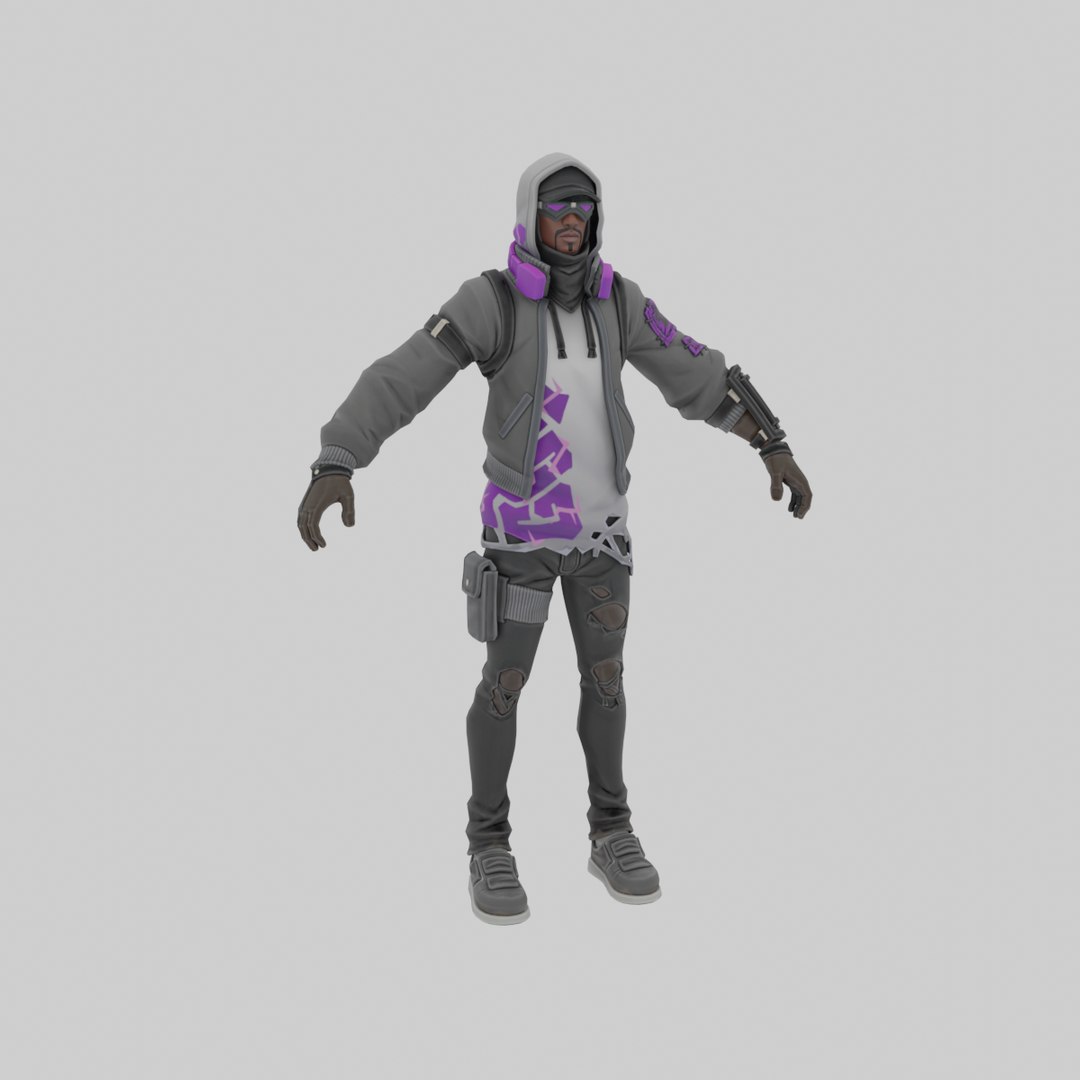 modelo 3d Fortnite - Stratus - TurboSquid 2018593