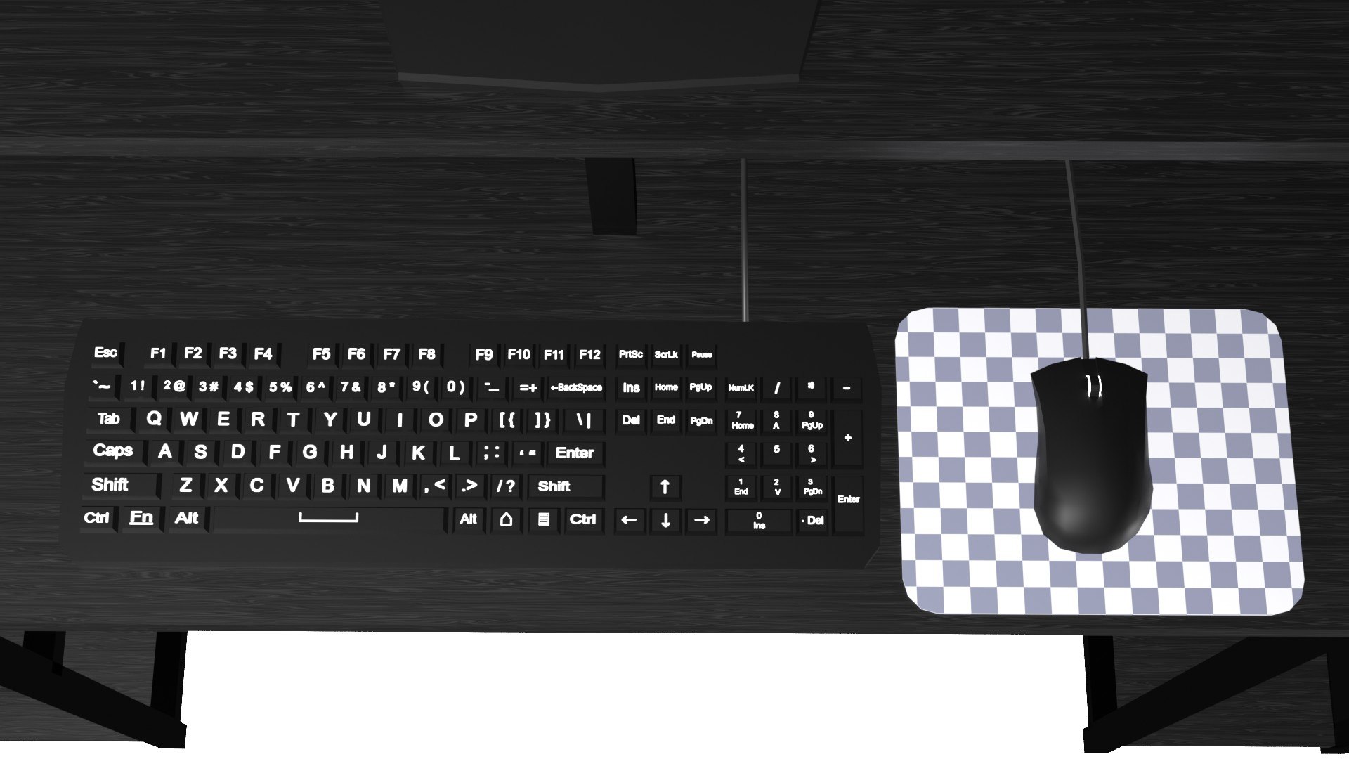3D Model Pc Desk Setup - TurboSquid 2066388