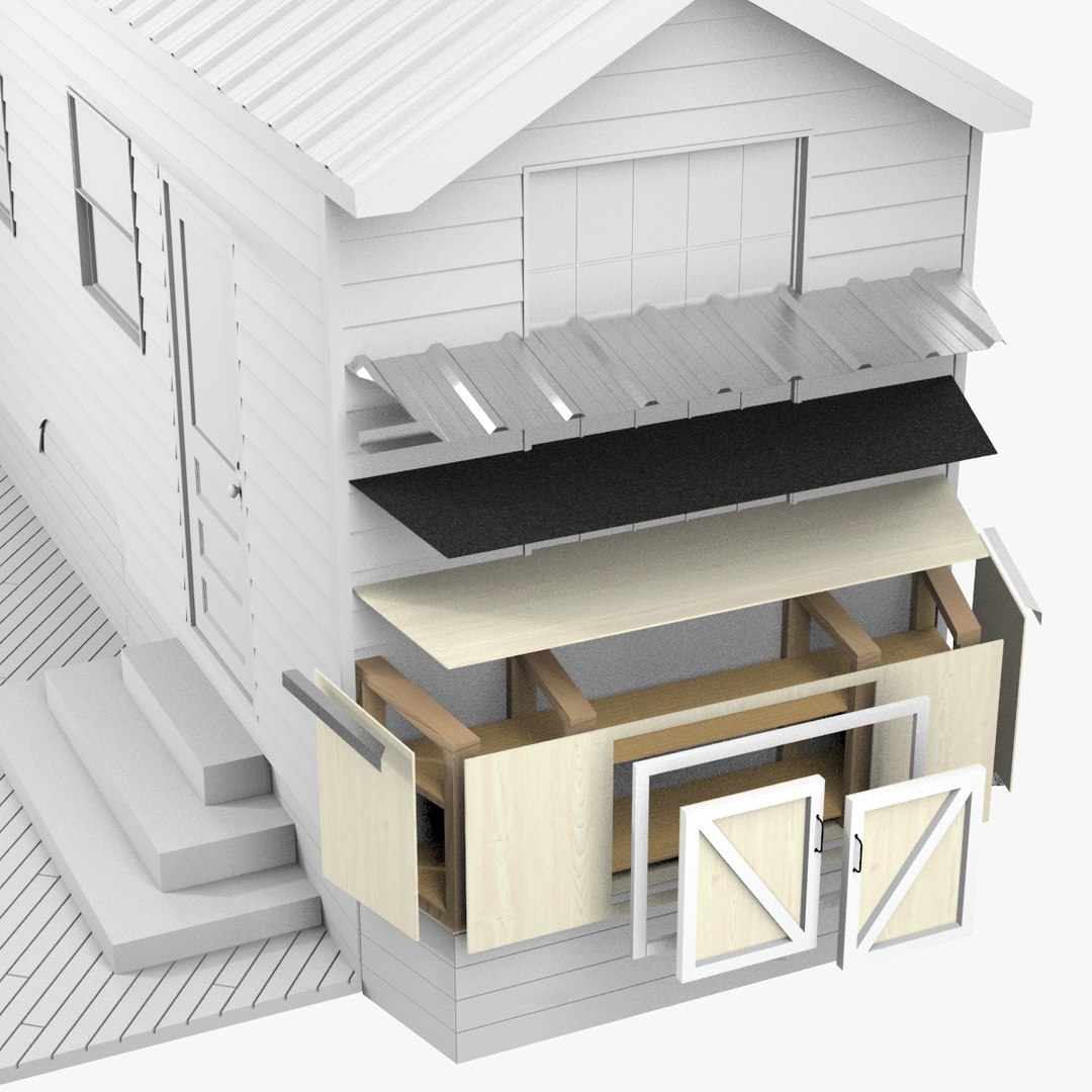 3D Architectural Tiny House Model - TurboSquid 1256182