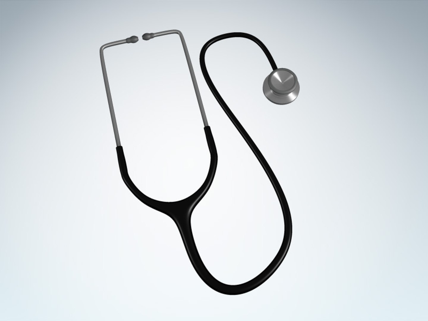 3d Stethoscope Model