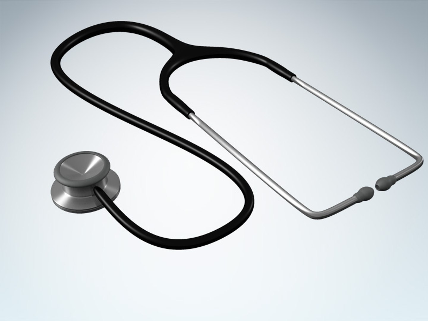 3d Stethoscope Model