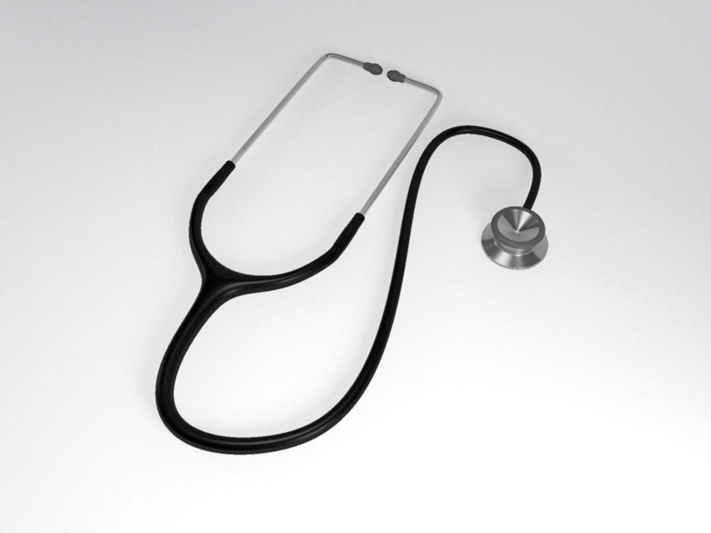 3d Stethoscope Model