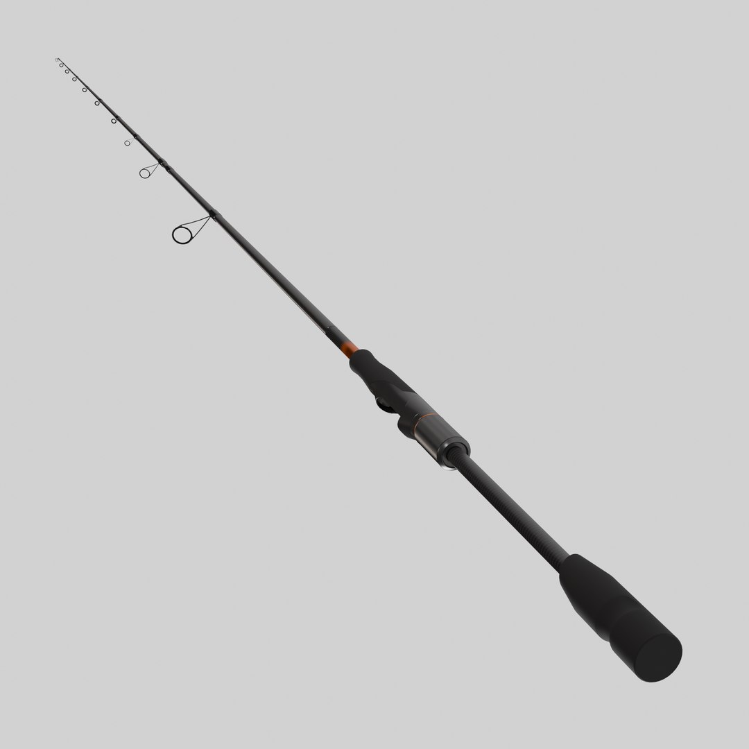 3D Model Realistic Fishing Rod - TurboSquid 2432369
