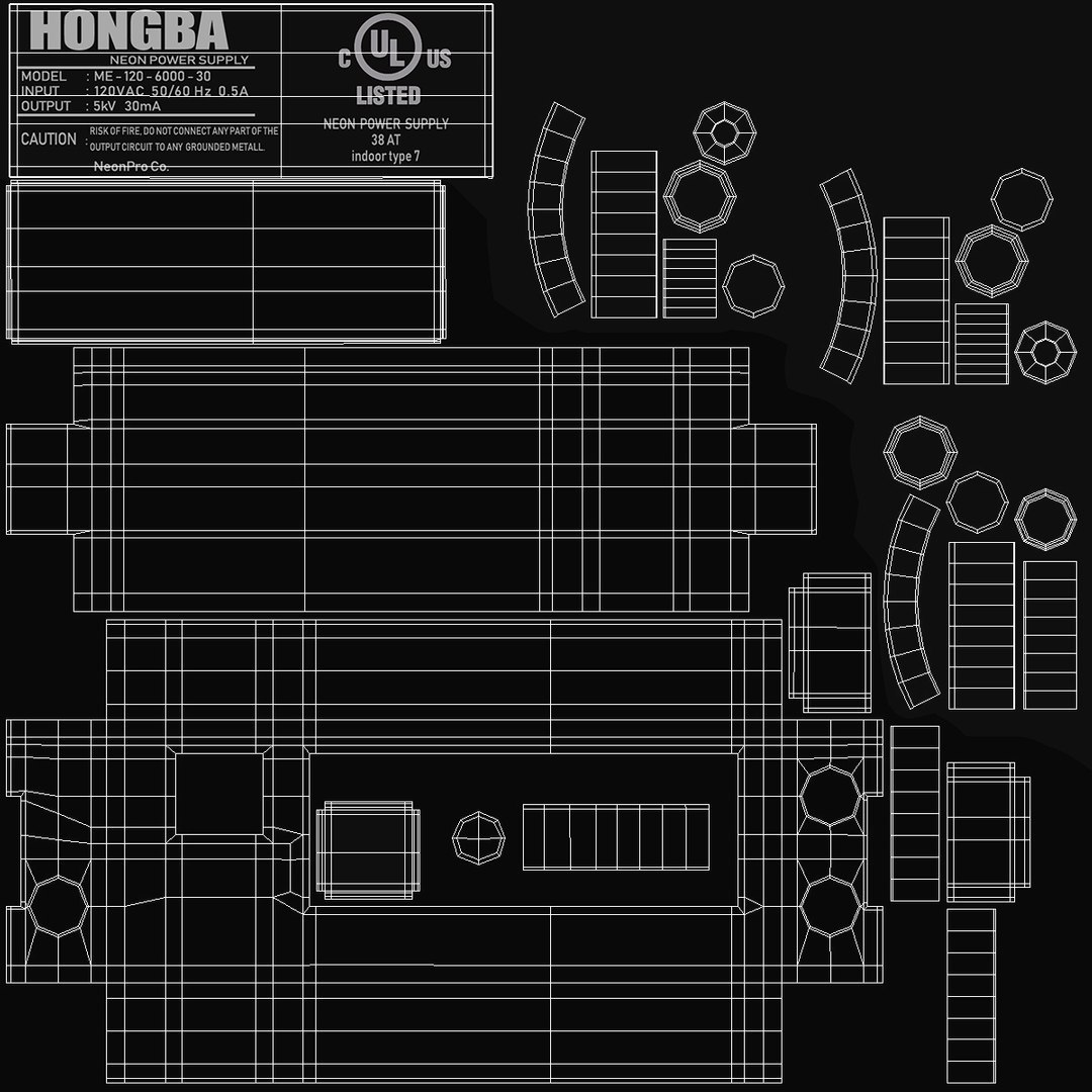 Neon Sign Boards Collection 3D - TurboSquid 2124344