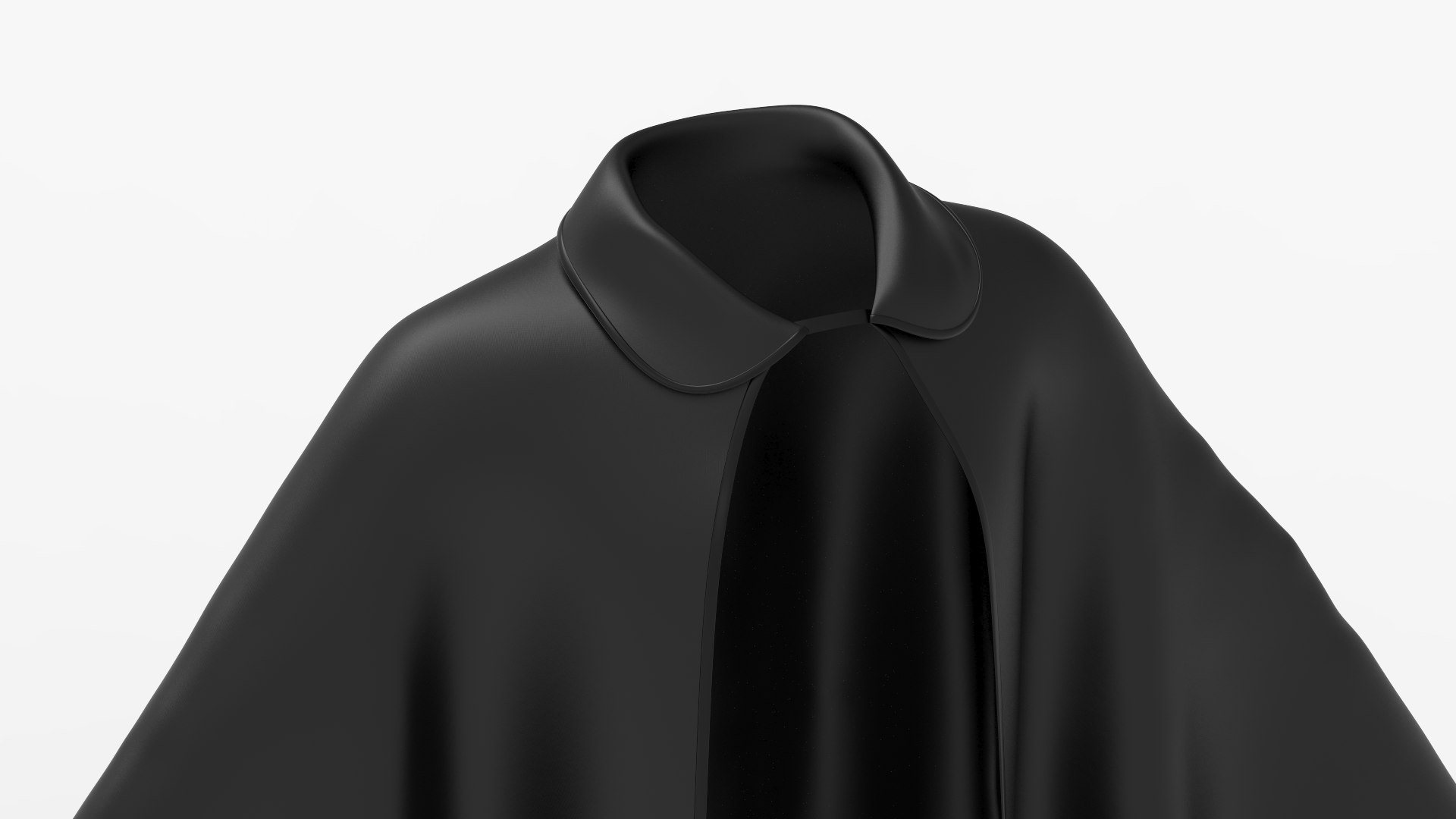 Black Magician Cape 3D Model - TurboSquid 2134632