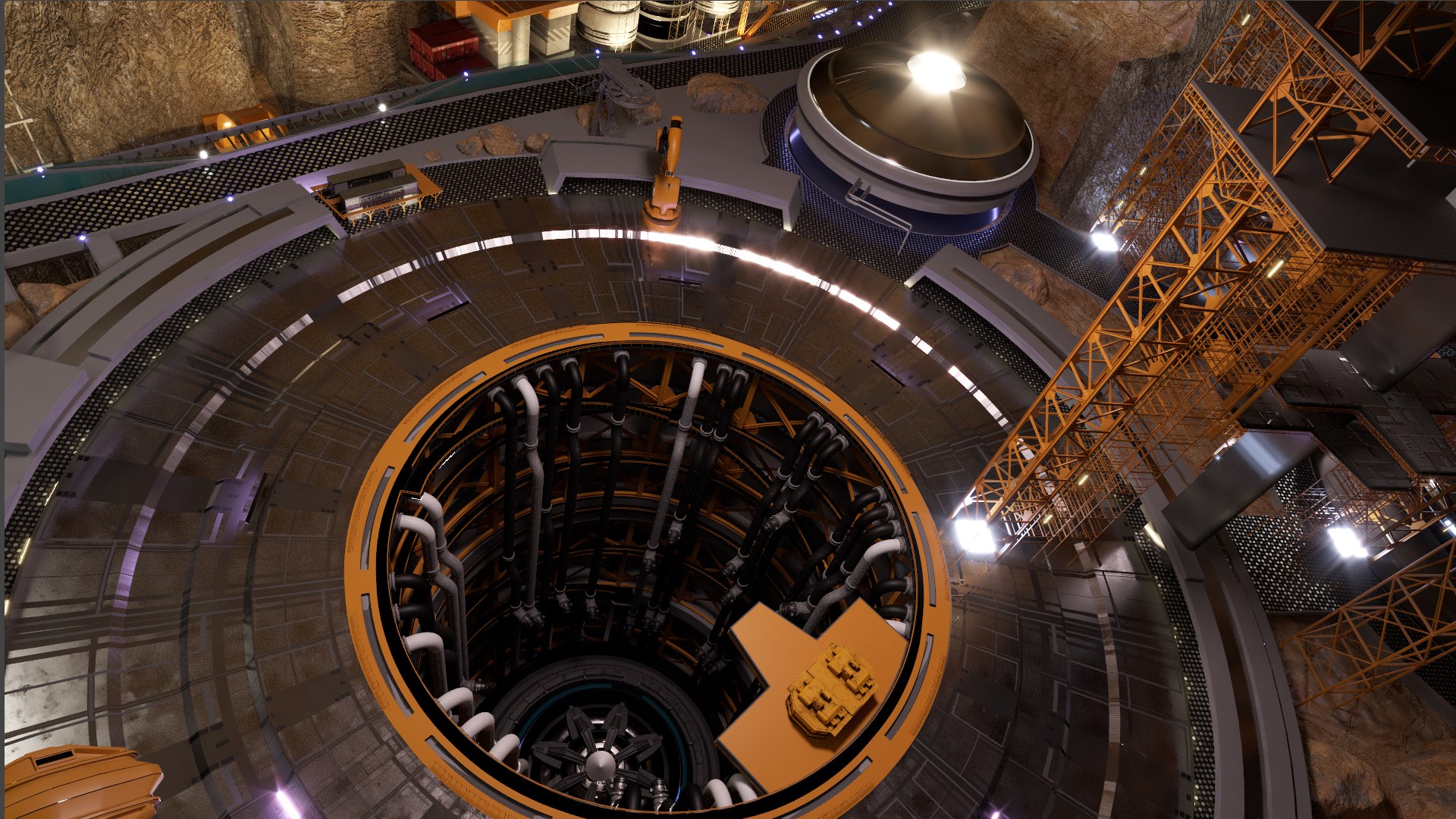 The Secret Future City Is A Base In A Cave 3D Model - TurboSquid 2205863