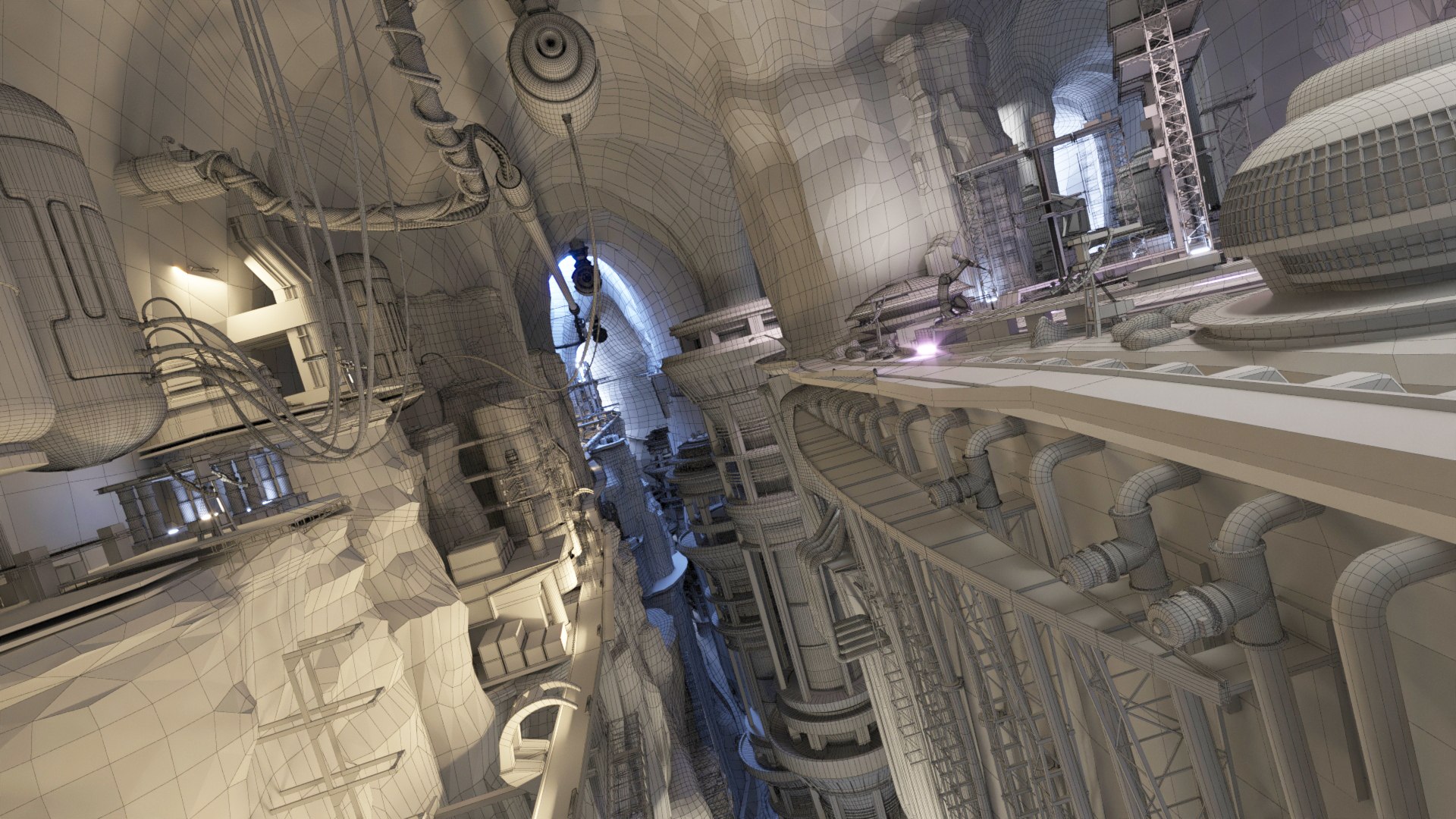 The Secret Future City Is A Base In A Cave 3D Model - TurboSquid 2205863