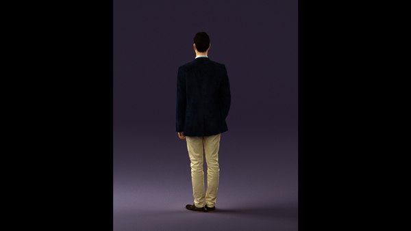 Scanned realistic human 3D model - TurboSquid 1702397