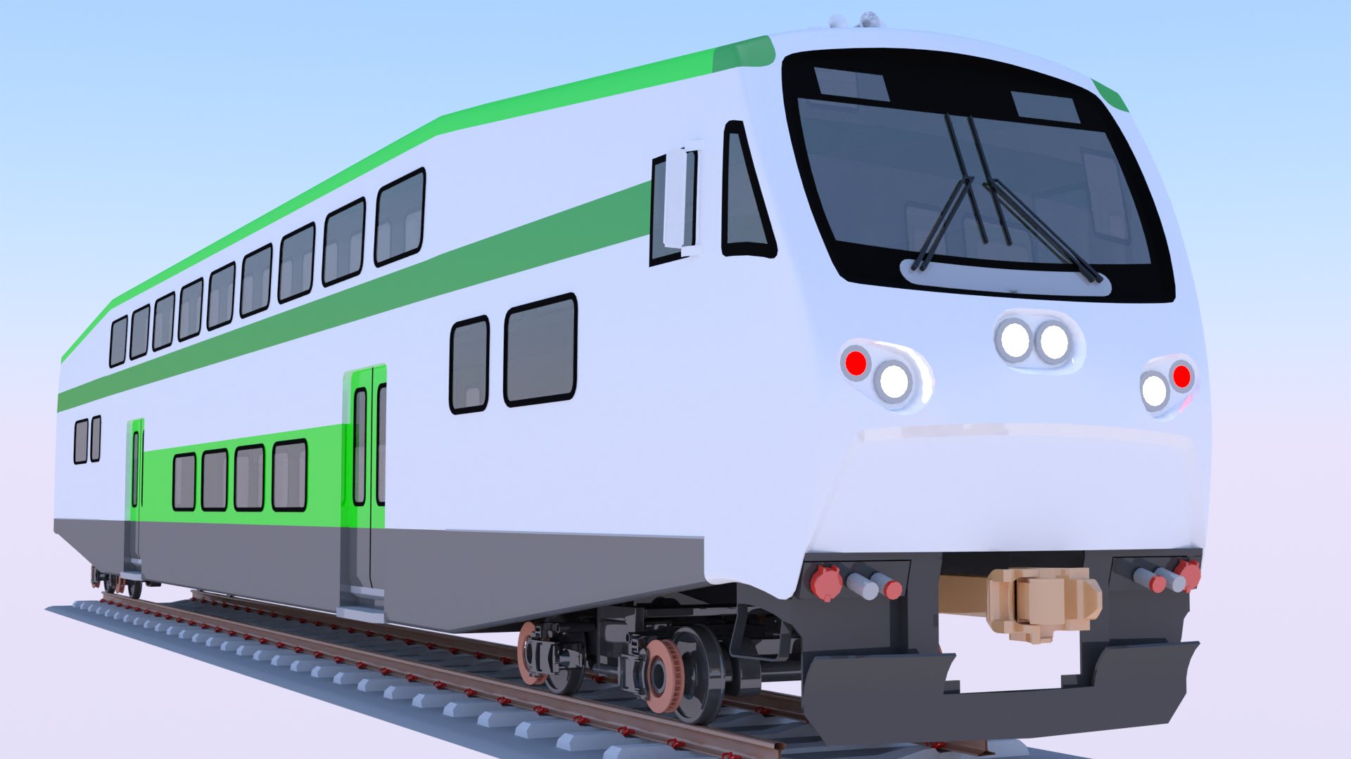 Trains USA Canada And UK 3D Model - TurboSquid 2296290