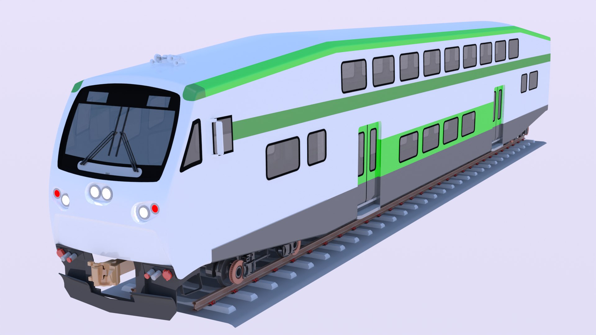 Trains USA Canada And UK 3D Model - TurboSquid 2296290