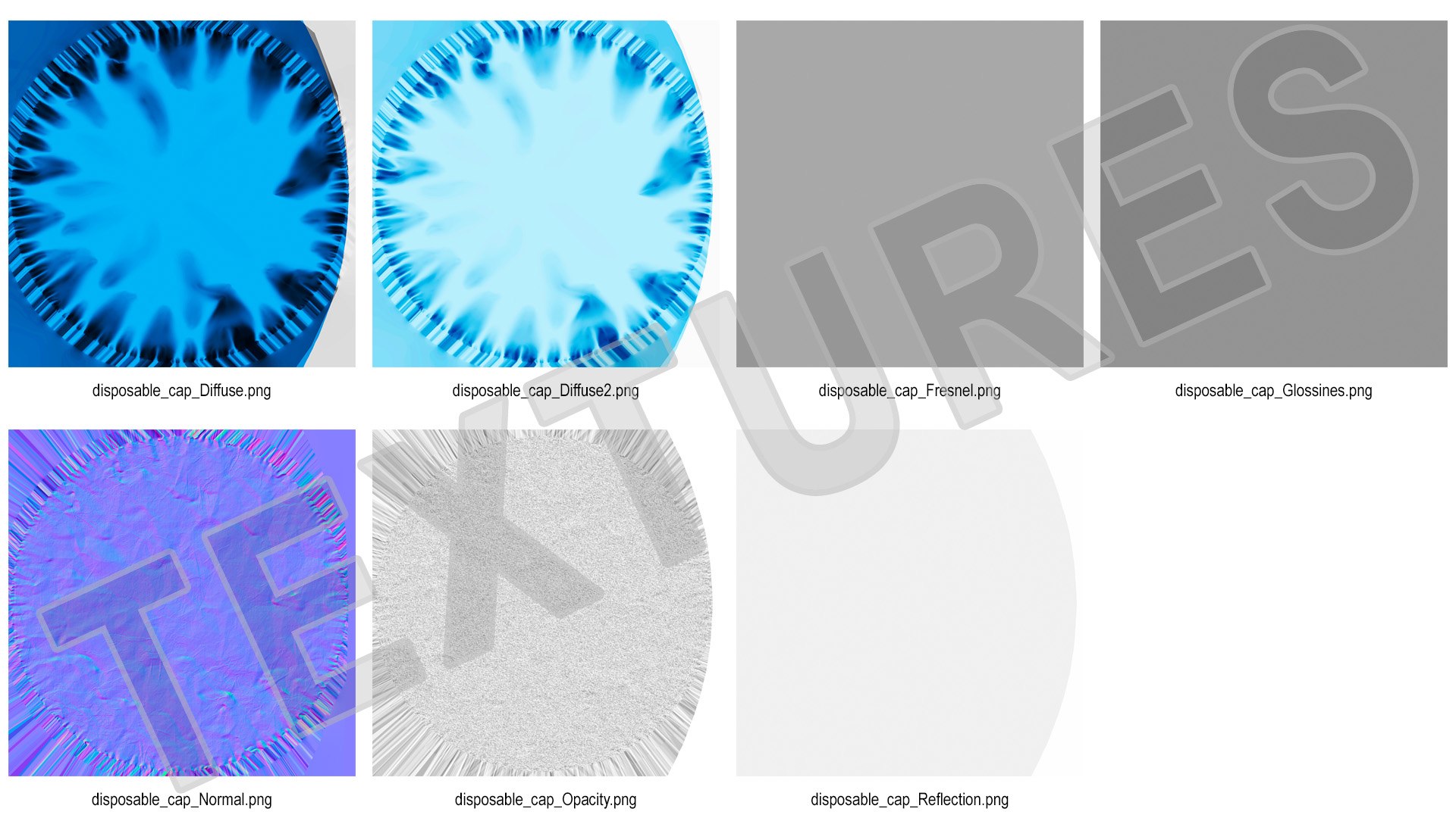 Disposable Hair Cap model - TurboSquid 1975132