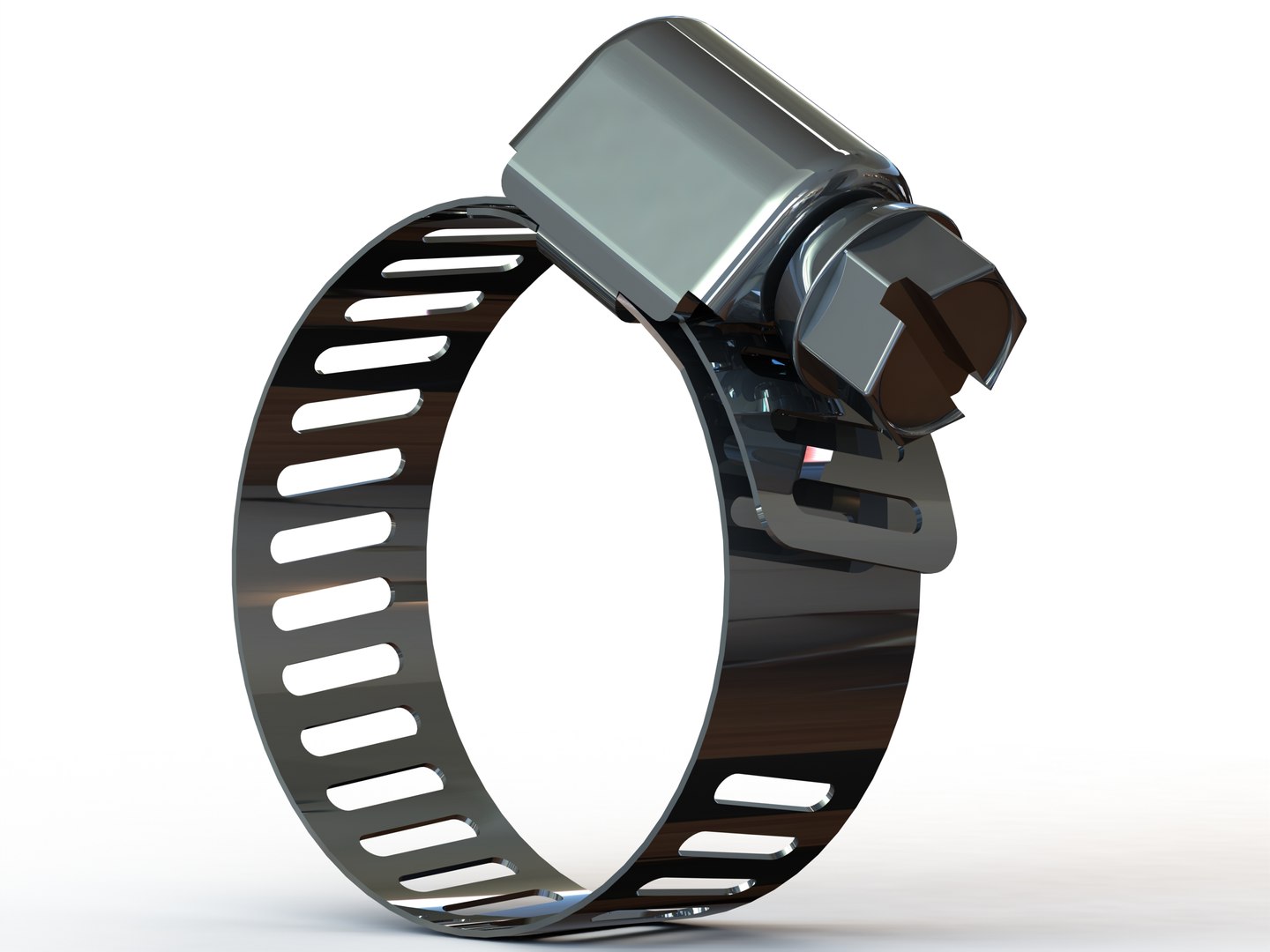 Hose Clamps 1 In 3D Model - TurboSquid 2160299